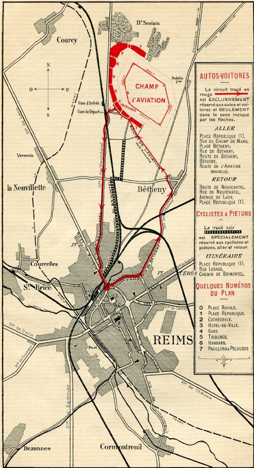 The First Air Races - Reims 1910